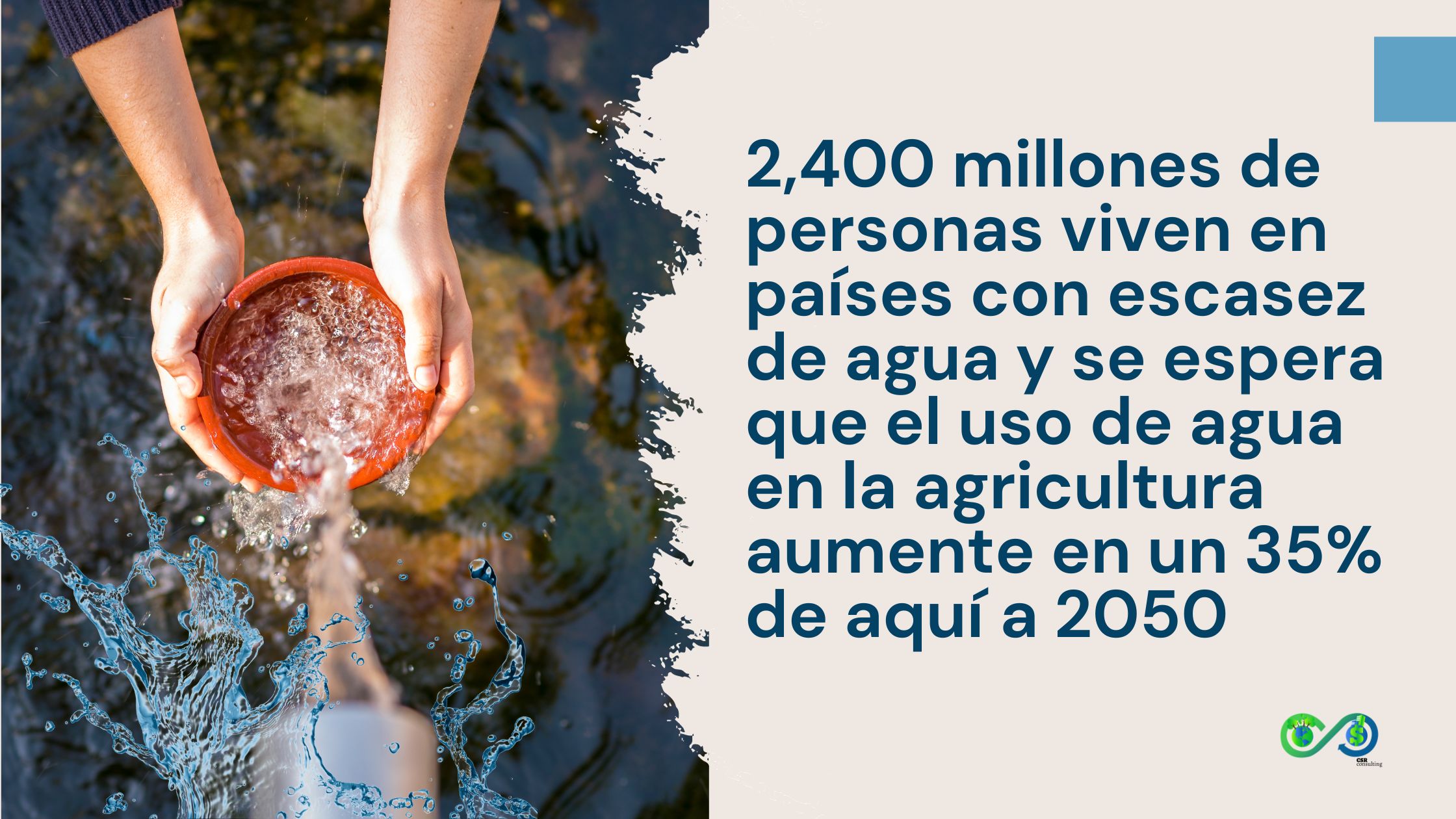 El camino hacia un uso consciente del agua - CSR Consulting
